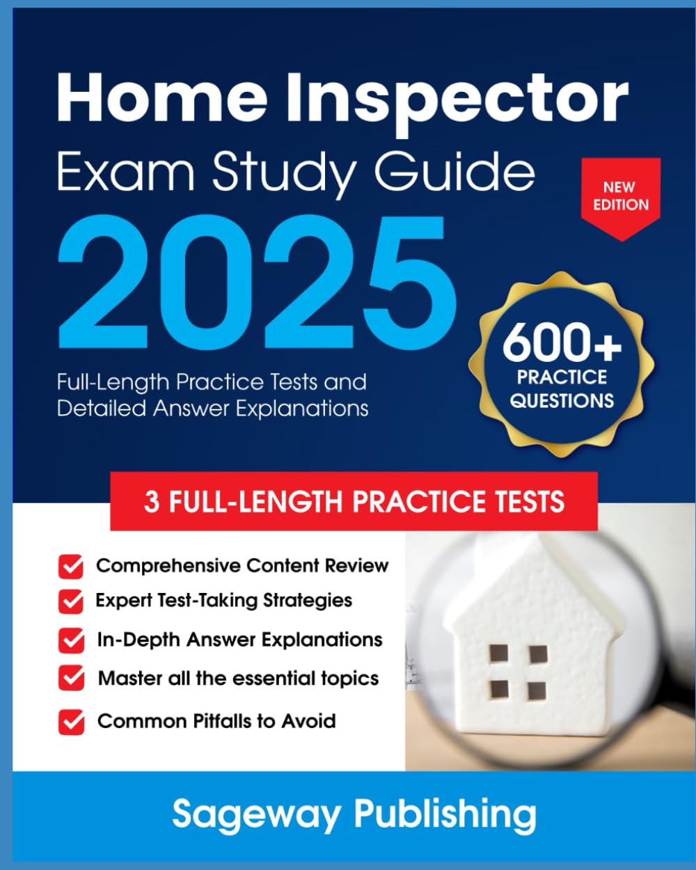 Home Inspector Exam Study Guide: Full-Length Practice Tests and ...