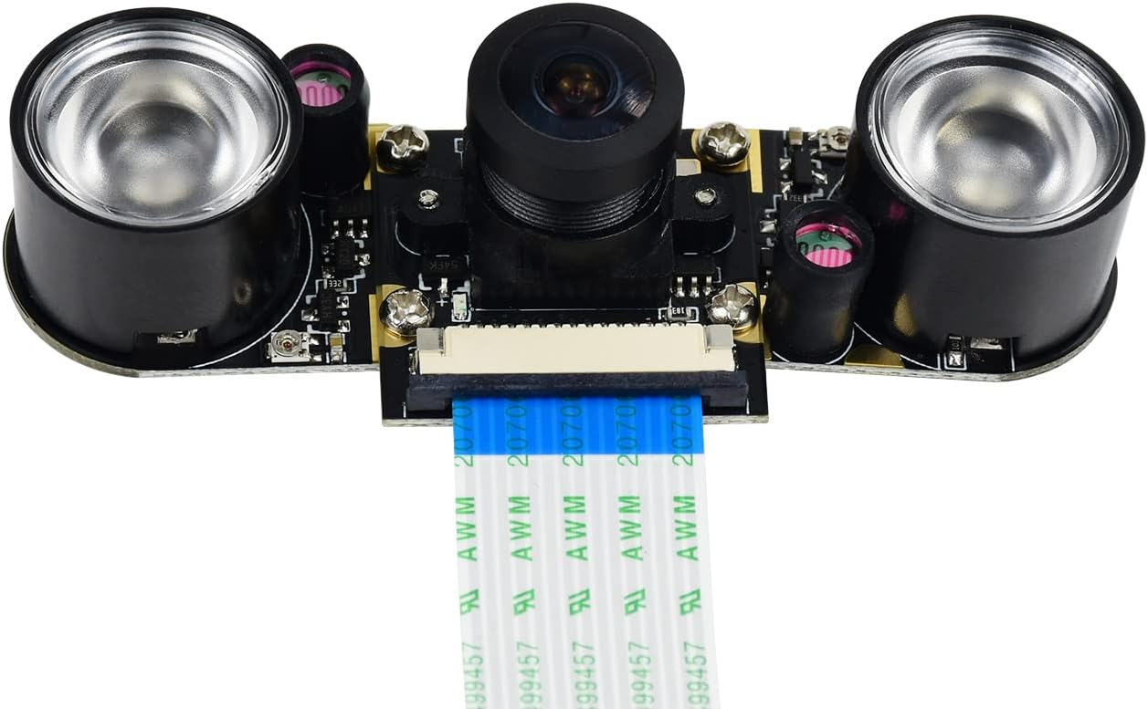 Amazon.com: Waveshare Camera Module H Type Compatible with Raspberry Pi ...