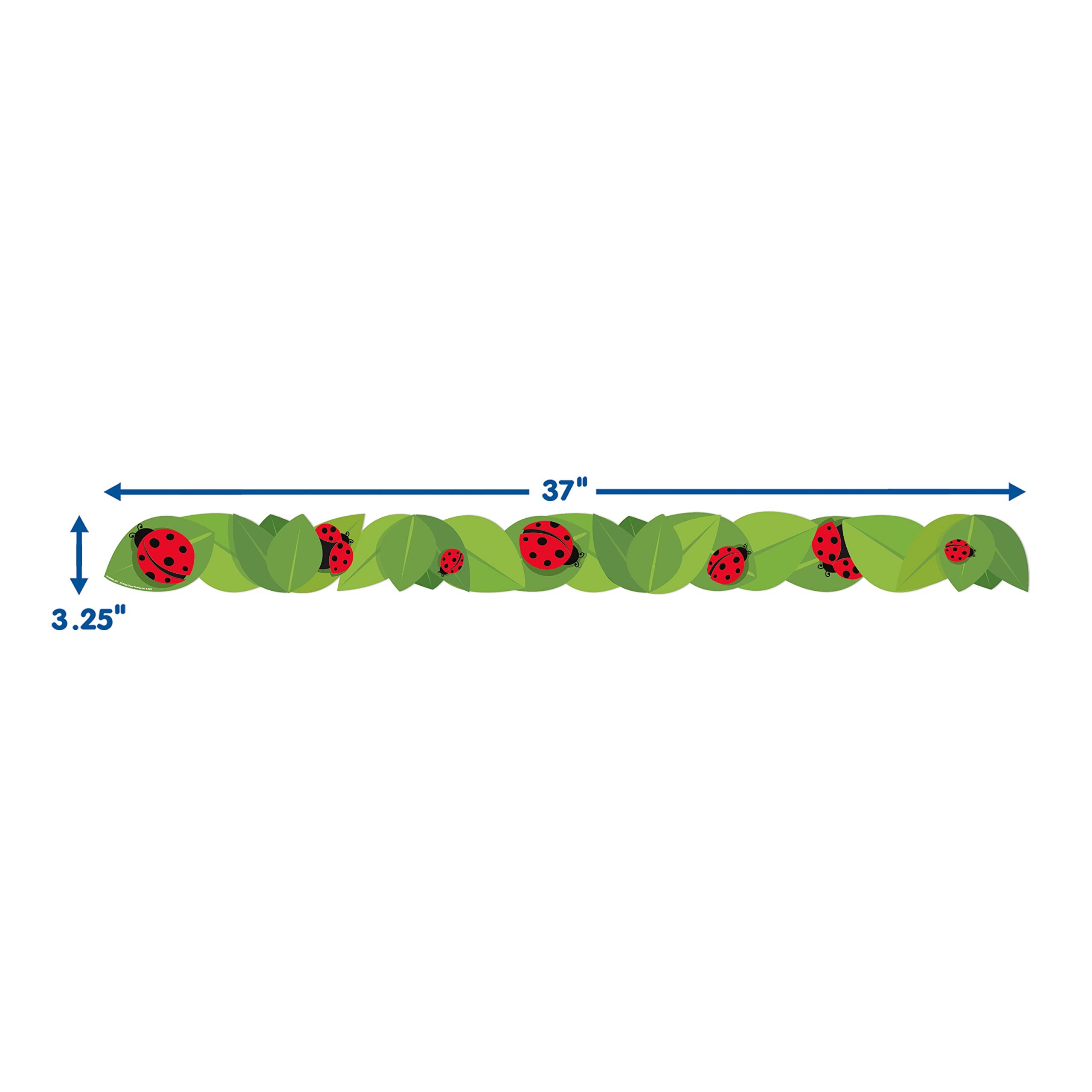 Snapklik.com : Eureka Ladybugs Extra Wide Decorative Classroom And ...