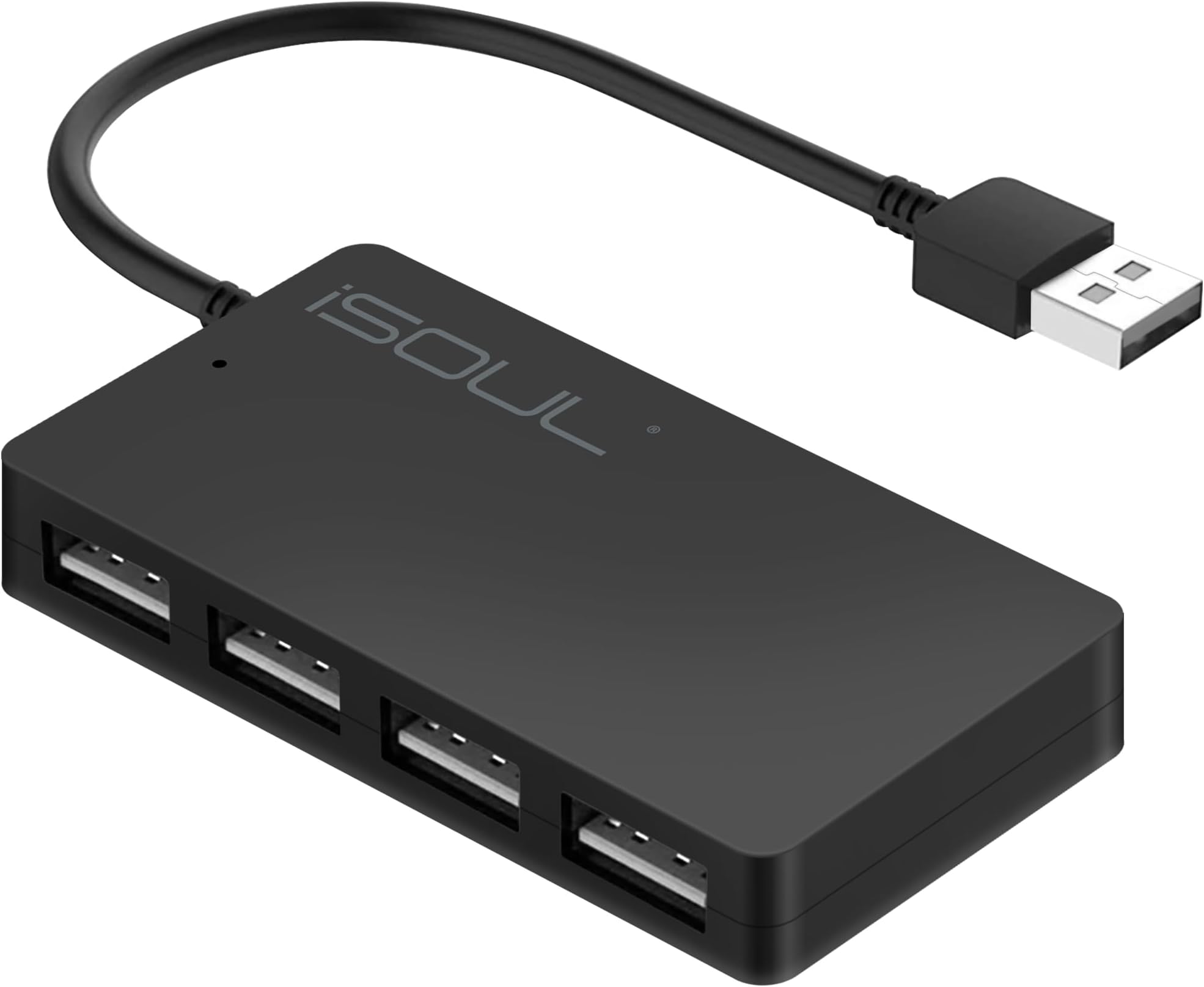 USB Hub, Ultra Slim Extra Leicht 4 Port USB 2.0 Hub, iSOUL Datenhub für ...