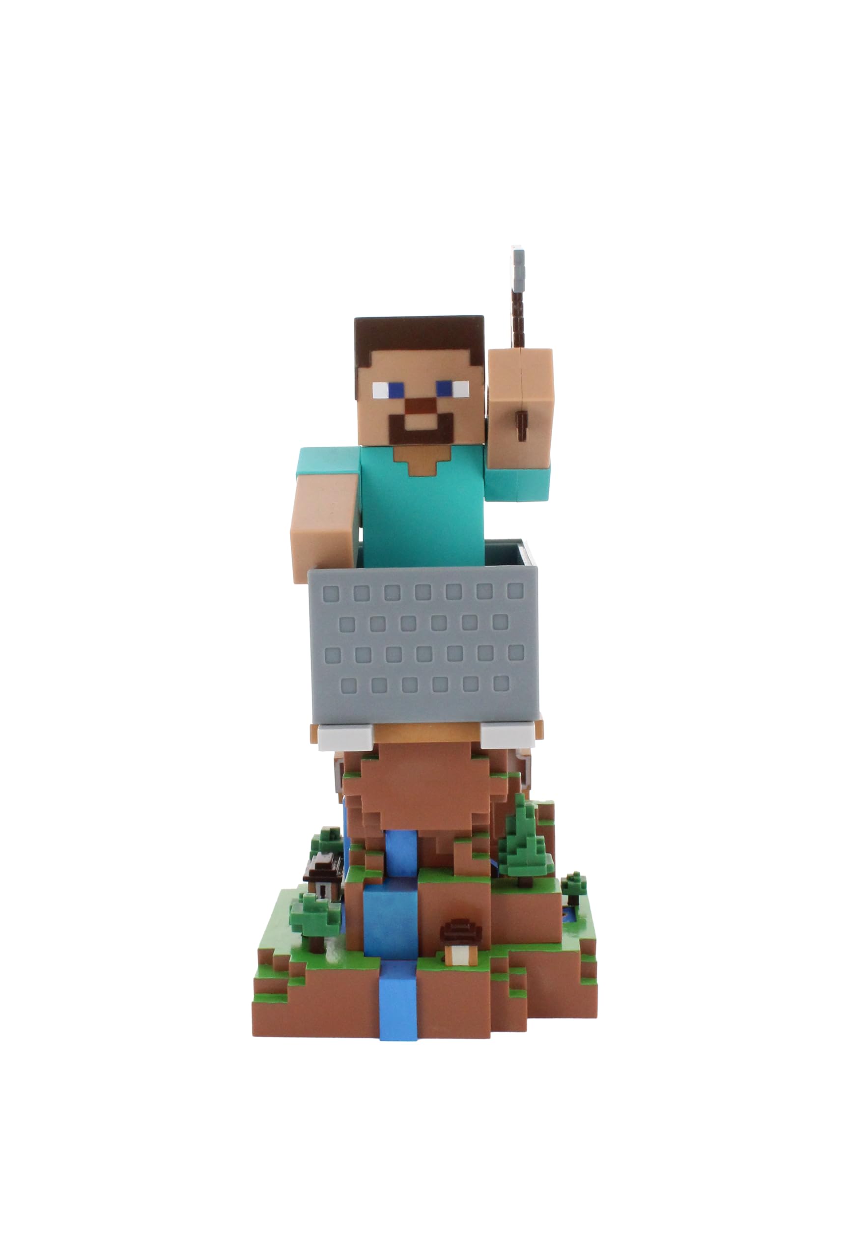 Cable Guys - Minecraft Steve Gaming Accessories Holder & Phone Holder ...