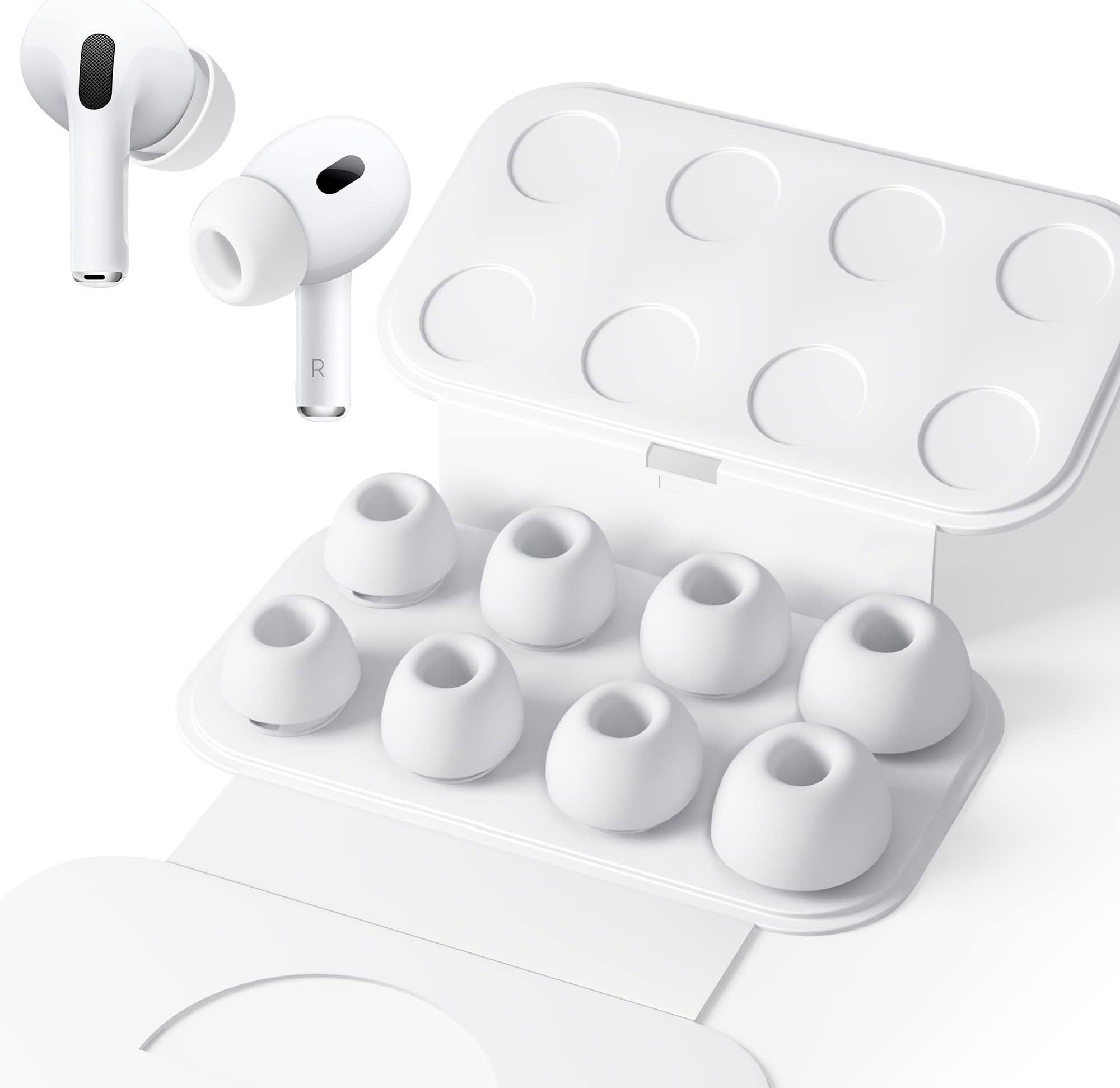 Amazon.com: Inventix Airpod Pro Ear Tip Replacement | 1st & 2nd ...