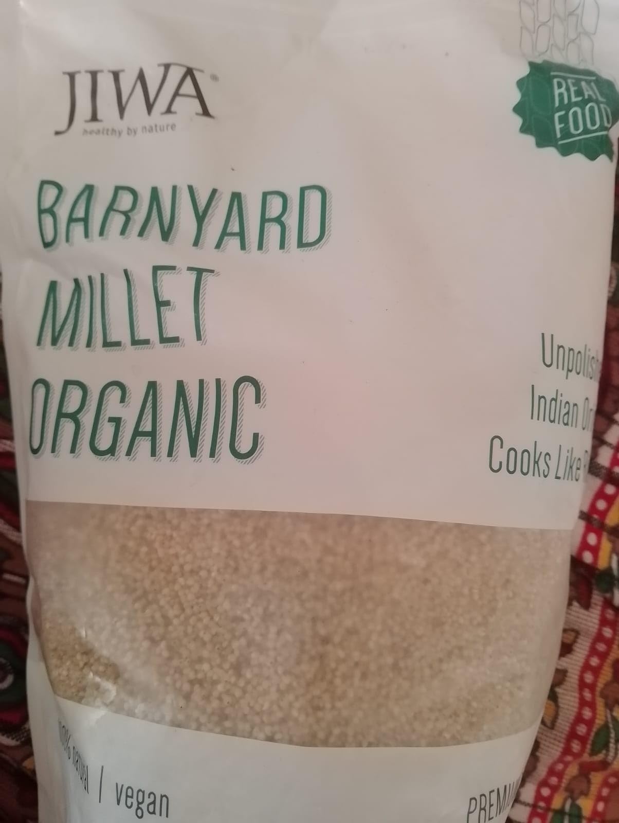 Jiwa Pure Barnyard Millet | Unpolished | Cooks In 15 Minutes | Positive ...