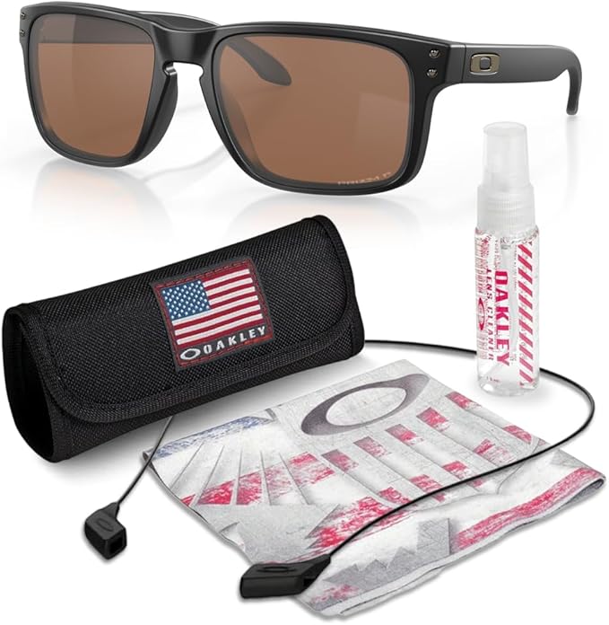 Amazon.com: Oakley OO9102 HOLBROOK Square Sunglasses for Men - High ...