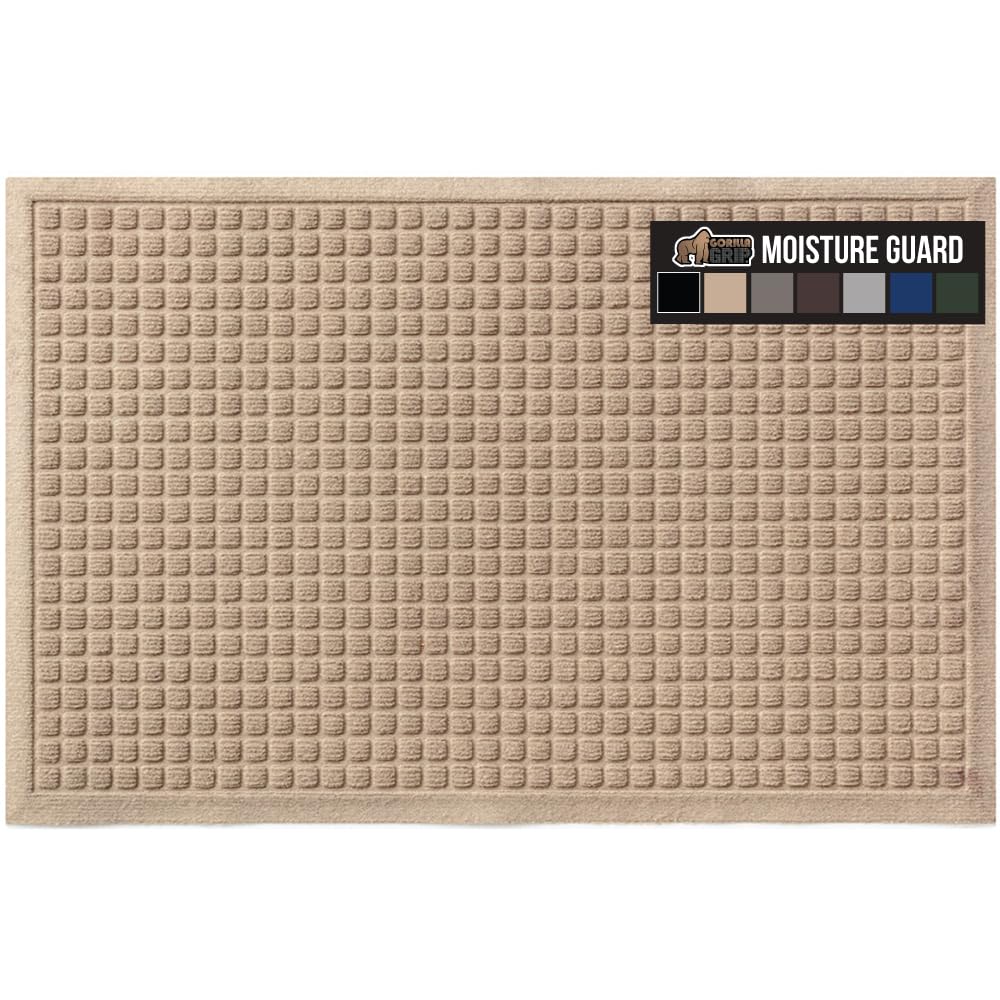 Amazon.com: Gorilla Grip Ultra Absorbent Moisture Guard Doormat ...