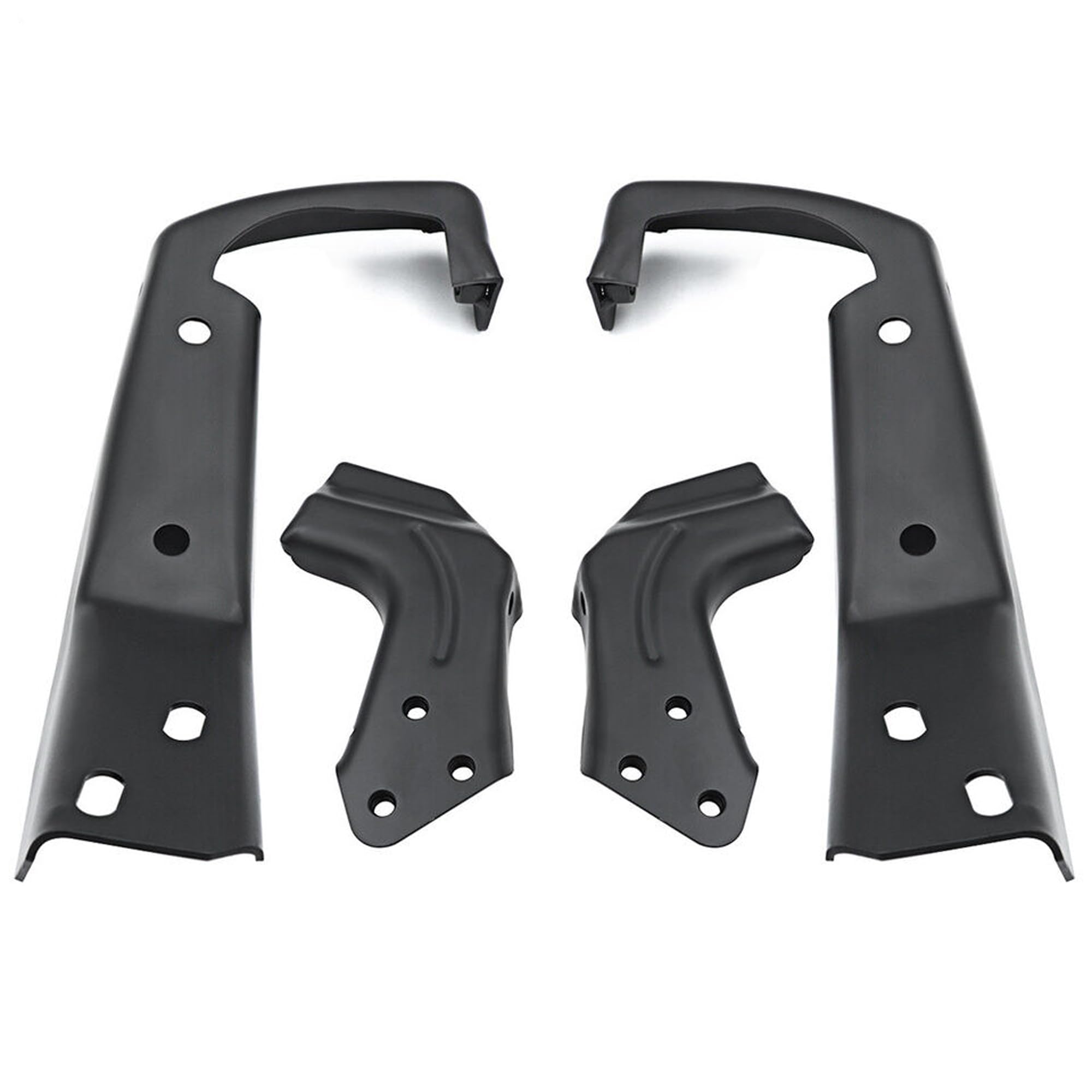 Amazon.com: AngyMeck Front Bumper Brace Brackets Left Right Side ...
