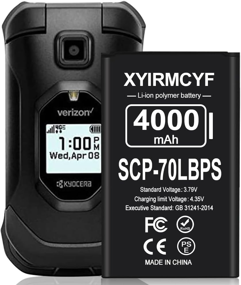 Amazon.com: LCLEBM [Upgraded] 2500mAh SCP-70LBPS Battery, (New Version ...