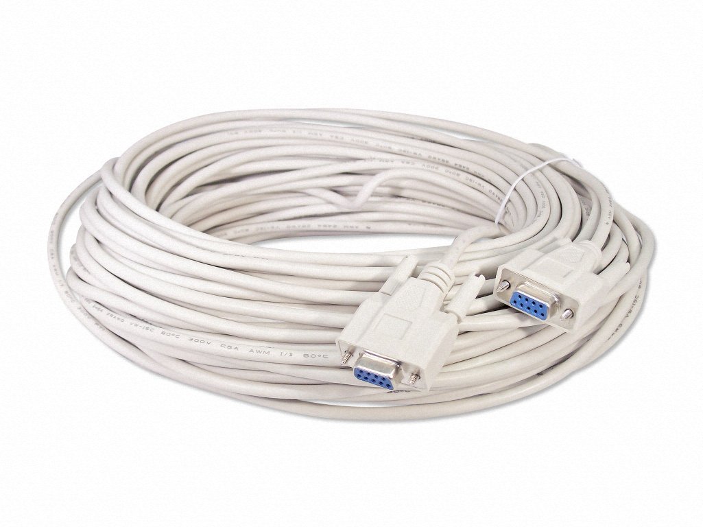 Amazon.com: Your Cable Store 100 Foot DB9 9 Pin Serial Port Cable ...