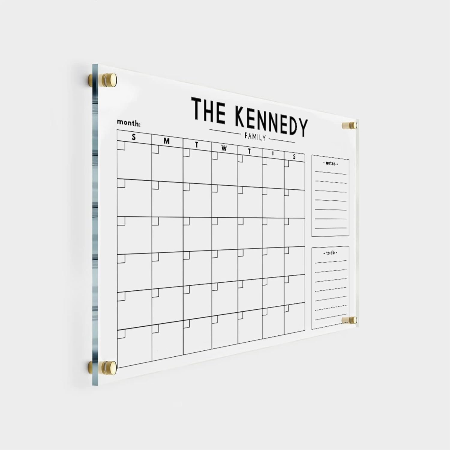 Amazon Personalized Gold Text Acrylic Wall Calendar Dry Erase amazon-personalized-gold-text-acrylic-wall-calendar-dry-erase