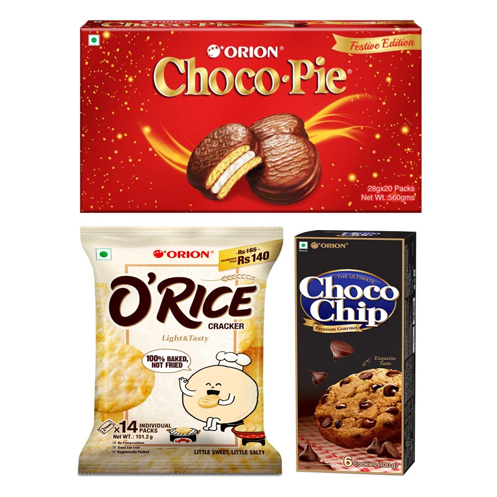 Special Snack Box Orice Cracker Original Choco Pie 20p Gift ...