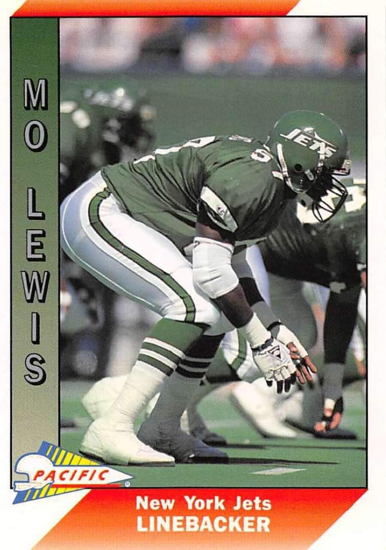 Amazon.com: 1991 Pacific Football #624 Mo Lewis RC Rookie Card New York ...