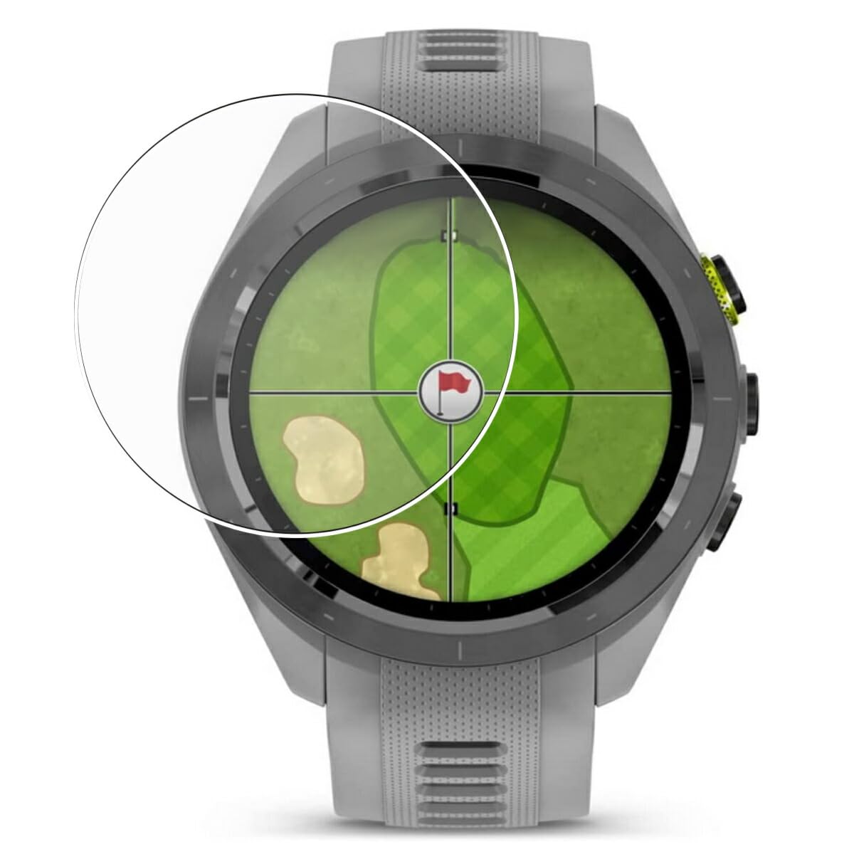 Amazon.co.jp: 【2枚セット】ClearView Garmin Approach S70 42mm用【高機能反射防止】液晶保護 ...