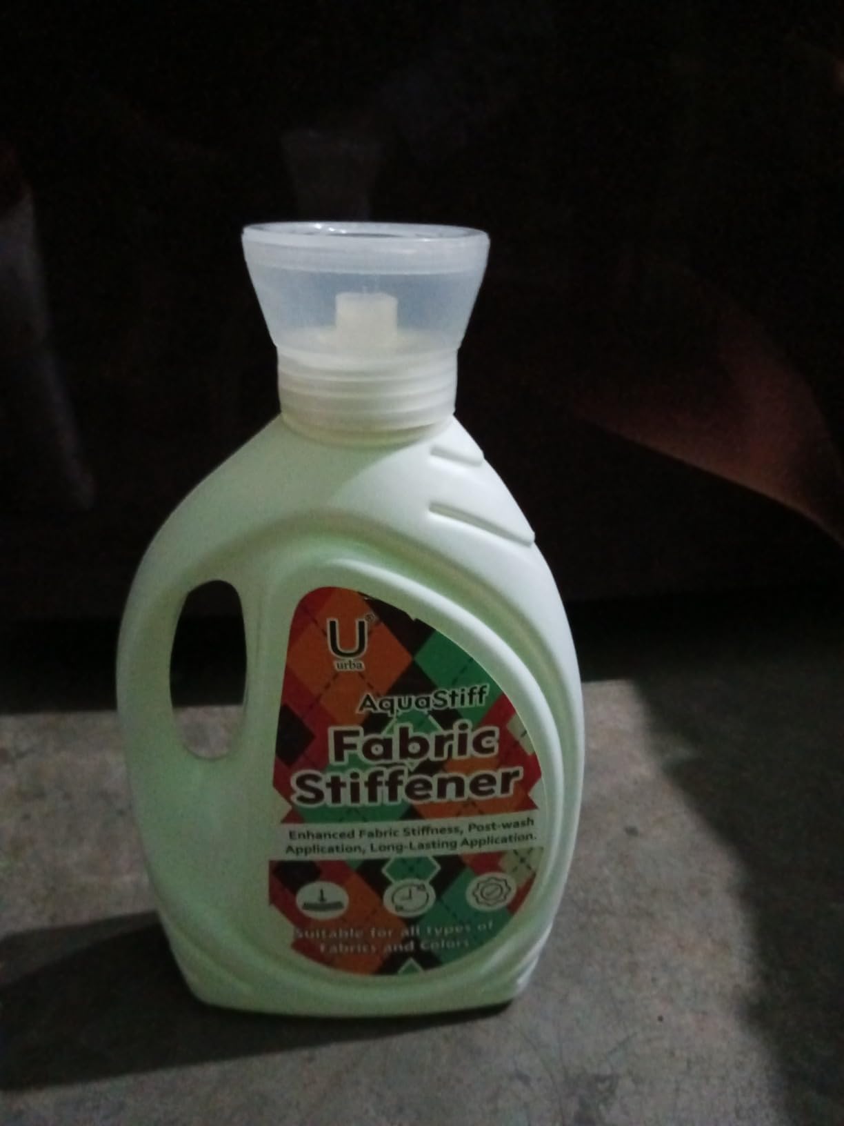 Urba AquaStiff Fabric Stiffener 1000 ml| Fabric Enhancer Post Wash ...