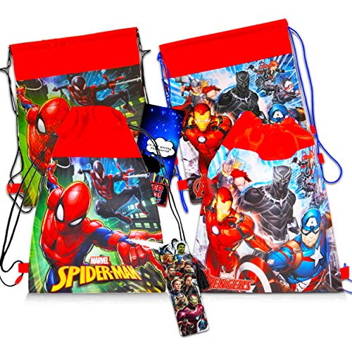Marvel Avengers Drawstring Bag Set Spiderman Bag in Pakistan | WellShop.pk