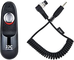Amazon.com : JJC Wired Remote Shutter Cord Replaces Nikon MC-30, Shutter Release Controller ...