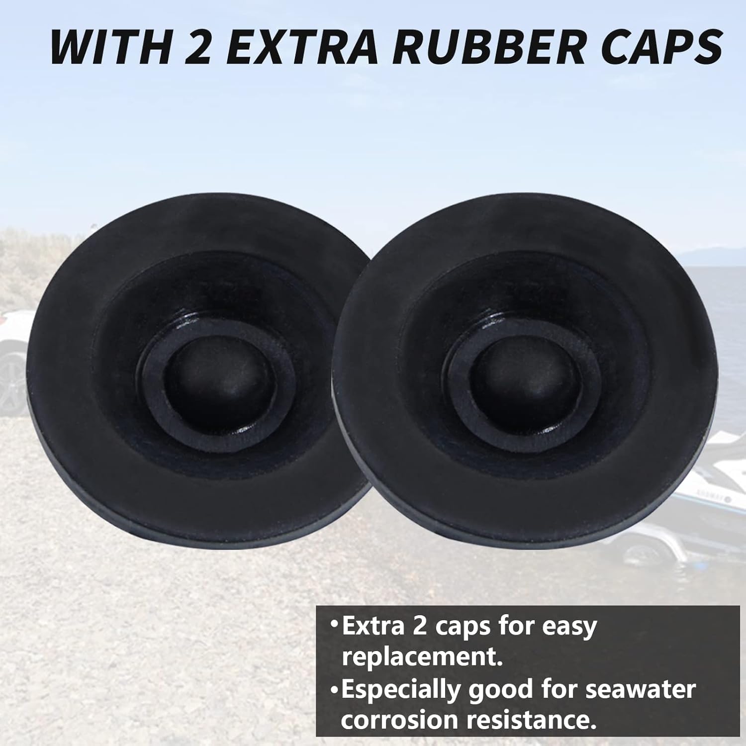 Snapklik.com : Trailer Axle Dust Cap Cup Grease Cover