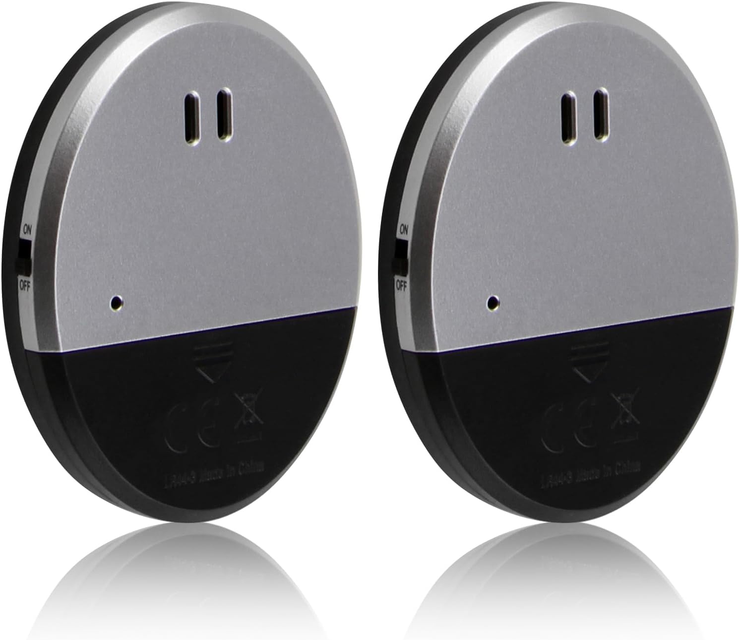 LANAFAY 2Pack Window Alarm, Ultra Slim Vibration Alarms 130dB, Door ...