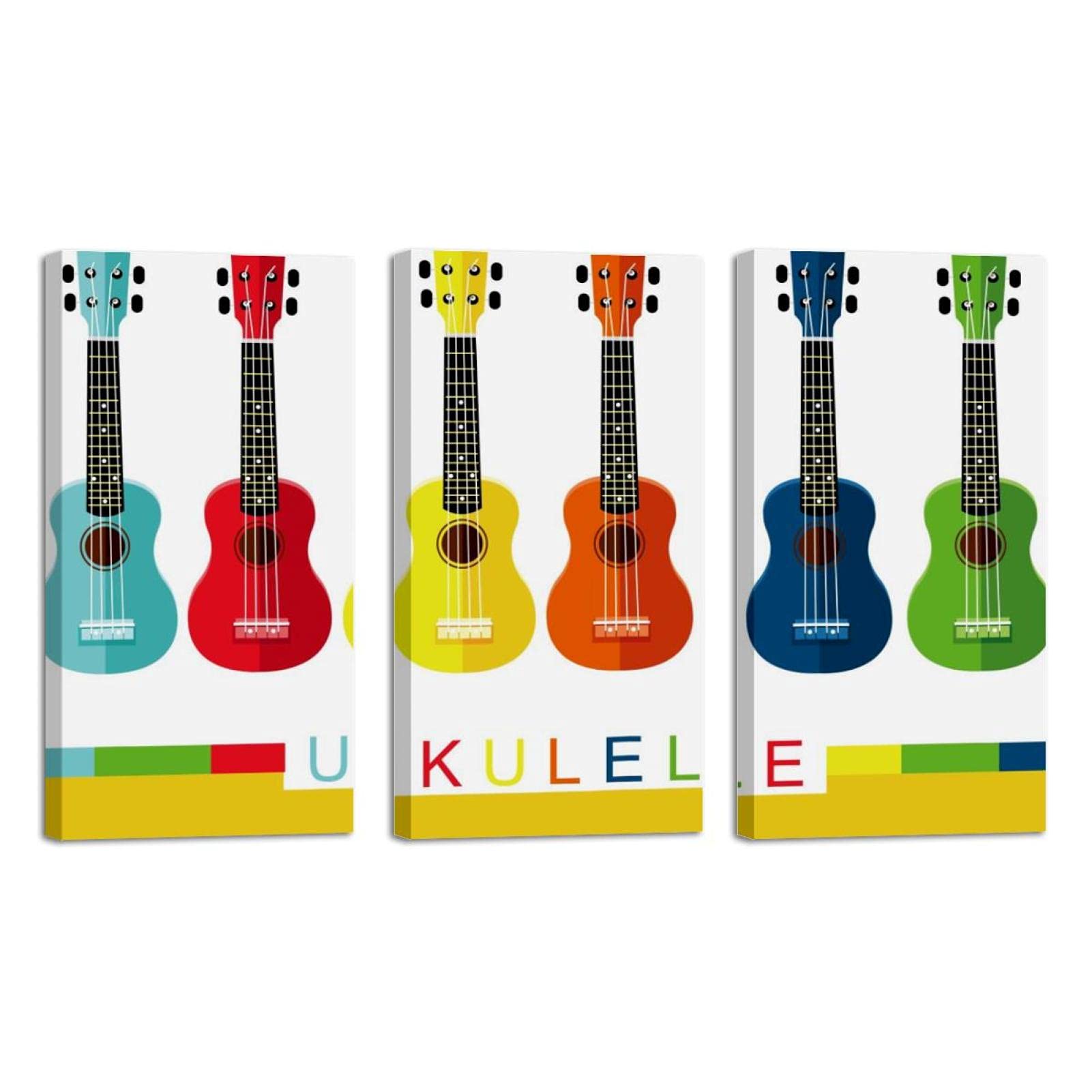 Ukulele Canvas Painting
