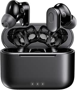 Amazon.com: PSIER Wireless Earbuds Active Noise Cancelling Bluetooth 5. ...