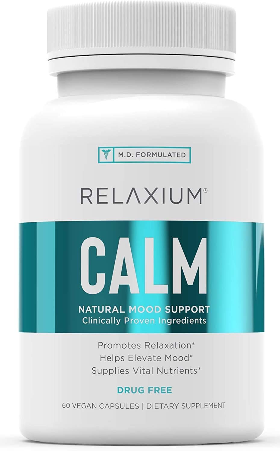 Amazon.com: Relaxium Calm, Non-Habit Forming, Stress & Mood Support ...