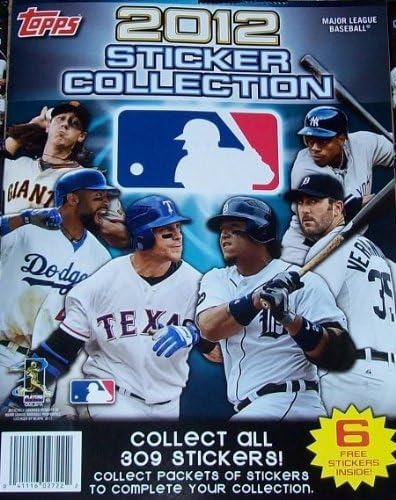Amazon.com: 2012 Topps Major League Baseball Sticker Album : Everything ...