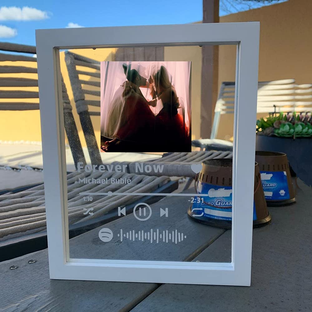 Buy YAGELI Custom Picture Display Album Cover Frame, Acrylic Plaque ...