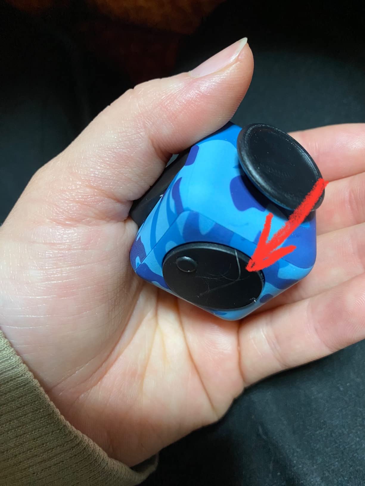 Amazon | HelloGO フィジェットキューブ サイコロキューブ ストレス解消キューブ 6in1 リリーフ 手持ち無沙汰を解消する玩具 おもちゃ 気分転換 プレゼント (ブラック ...