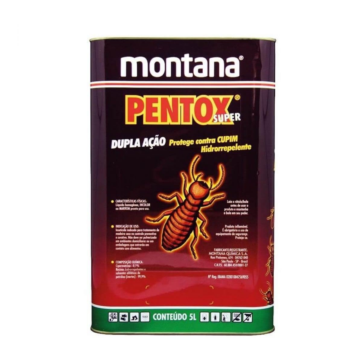 Pentox Super Cupinicida Incolor Mata Cupim - Montana Quimica | Amazon ...