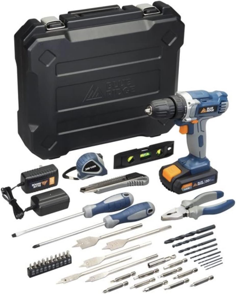 Amazon.com: Blue Ridge Tools 46pc 20V MAX Cordless Project Kit