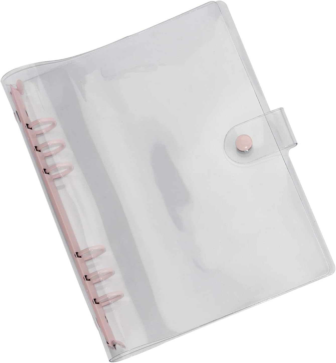 Amazon.com : Multibey A5 6-Rings Binder Rings Soft Clear Cover ...