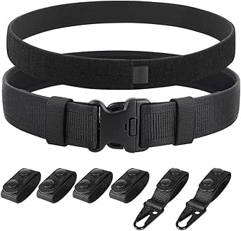 KRYDEX Duty Belts Law Enforcement 2 Inch Police Belt Nylon Duty Belt ...
