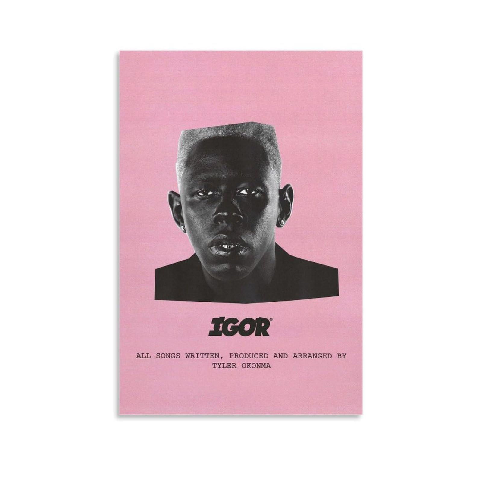 Tyler The Creator Poster Igor Music Album Cover Music Posters for Room ...