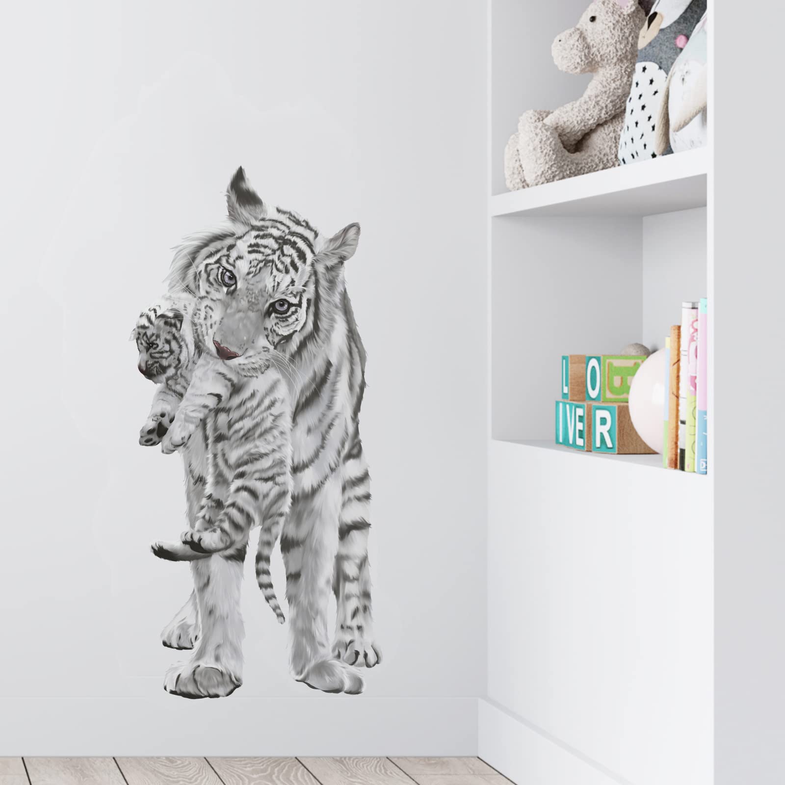 Baby White Tigers Drawing