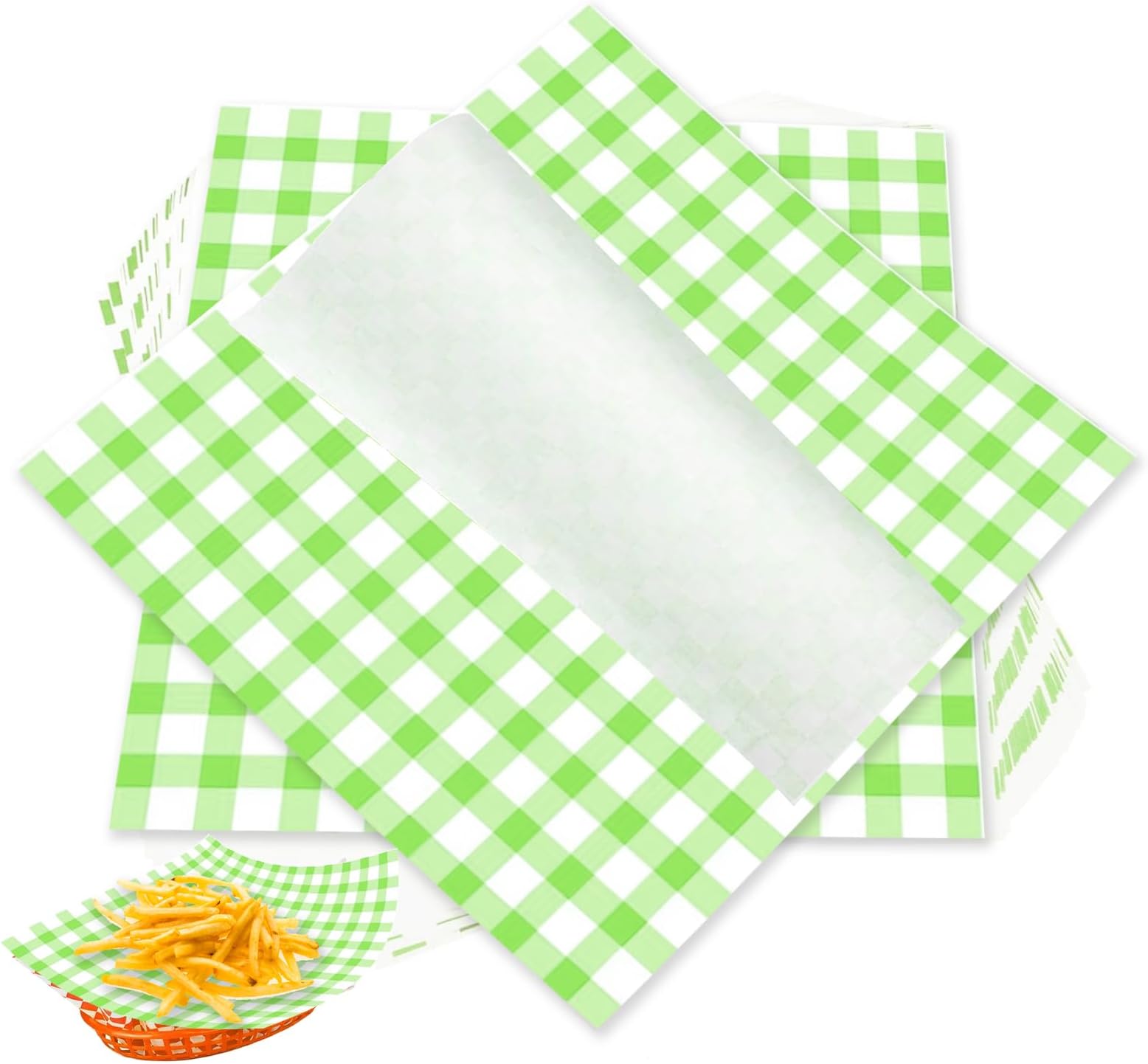 Amazon.com: COIDEA 50 Pack Deli Paper Sheets 12" x 12" Wax Paper Sheets ...