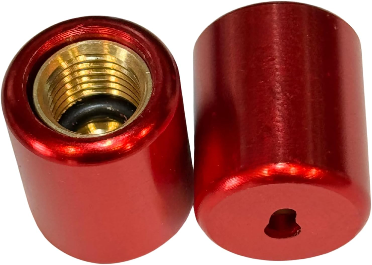 Amazon.com: 1/4 inch Pink Refrigerant locking caps 2 Pack. HVAC Tamper ...