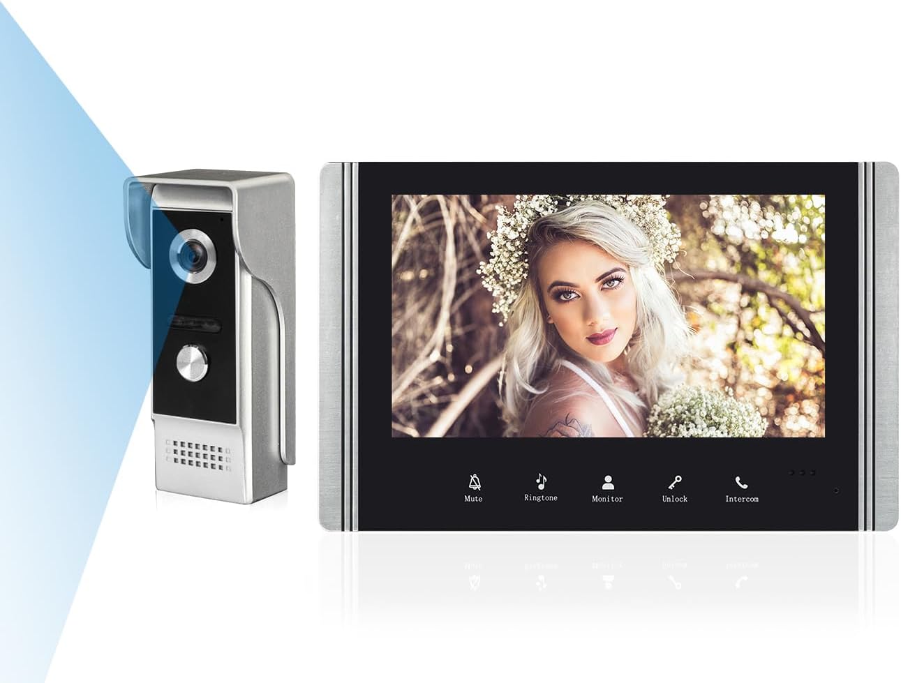 Interfone com Camera, Com Visão Noturna, Video Porteiro, Video Porteiro ...