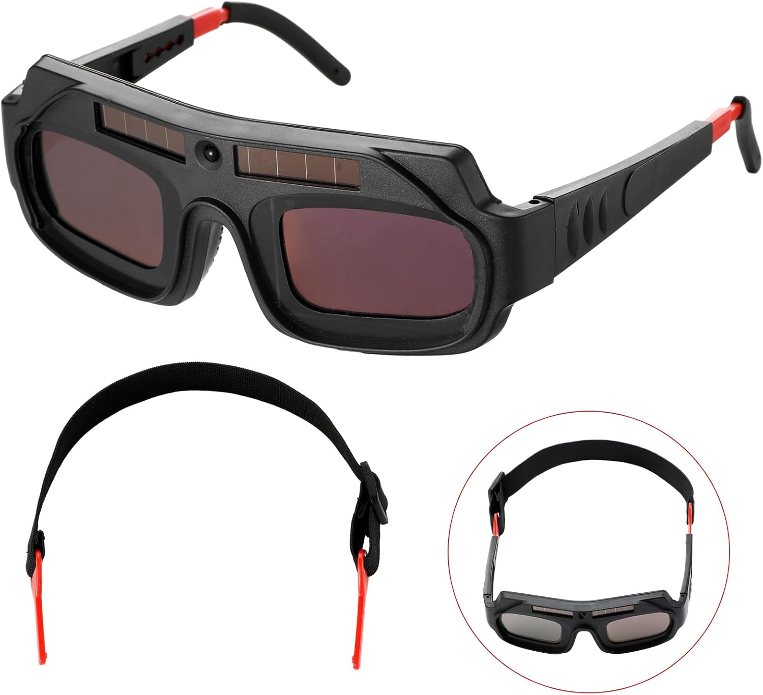 Amazon.com: Copkim Solar Power Auto Darkening Welding Goggles Self ...