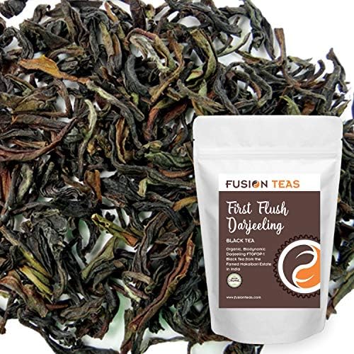 Amazon.com : Organic Darjeeling Black Tea First Flush - Premium Loose ...