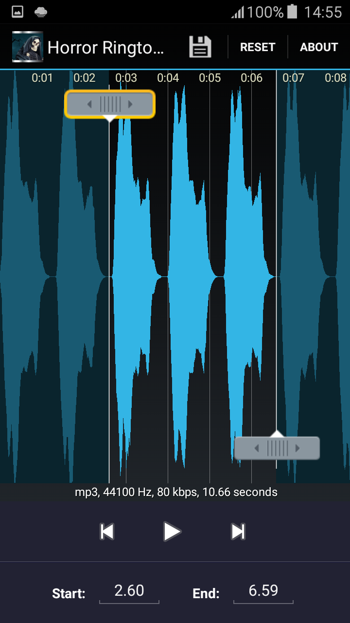 Horror Ringtones - App on Amazon Appstore