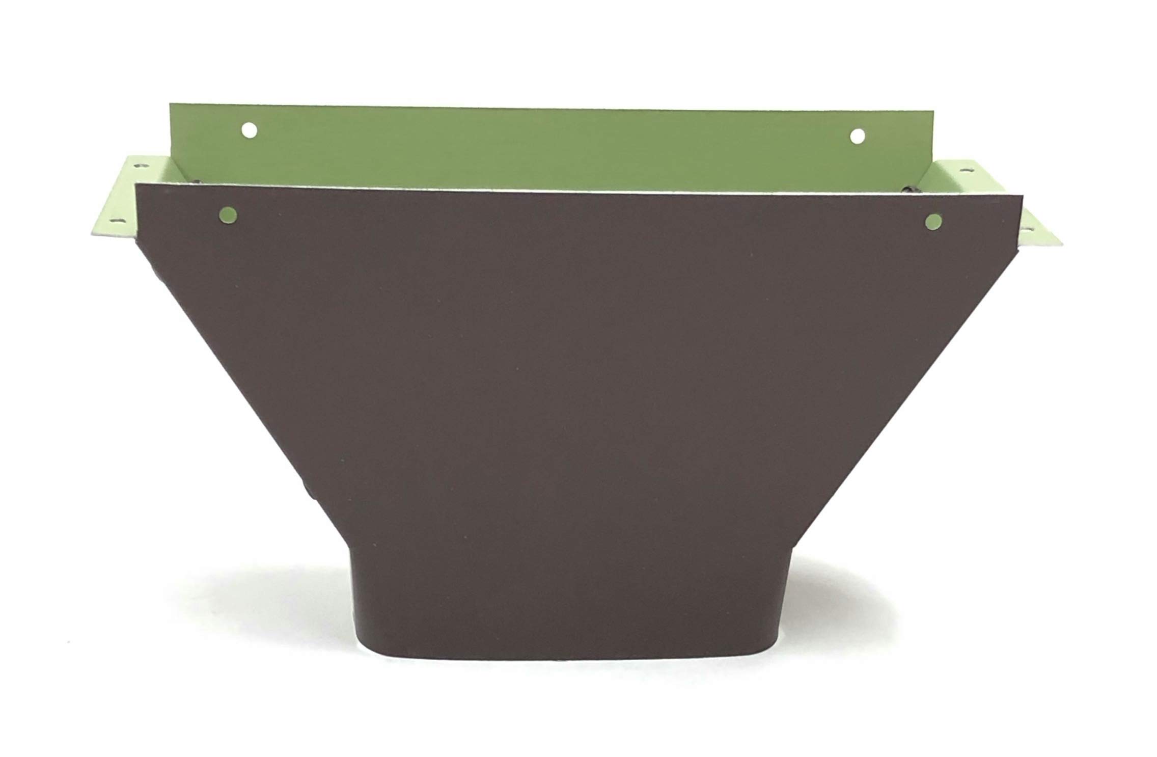 Amazon.com : Aluminum Maxx Flo Outlet | 5 Inch Gutter | Oversized ...