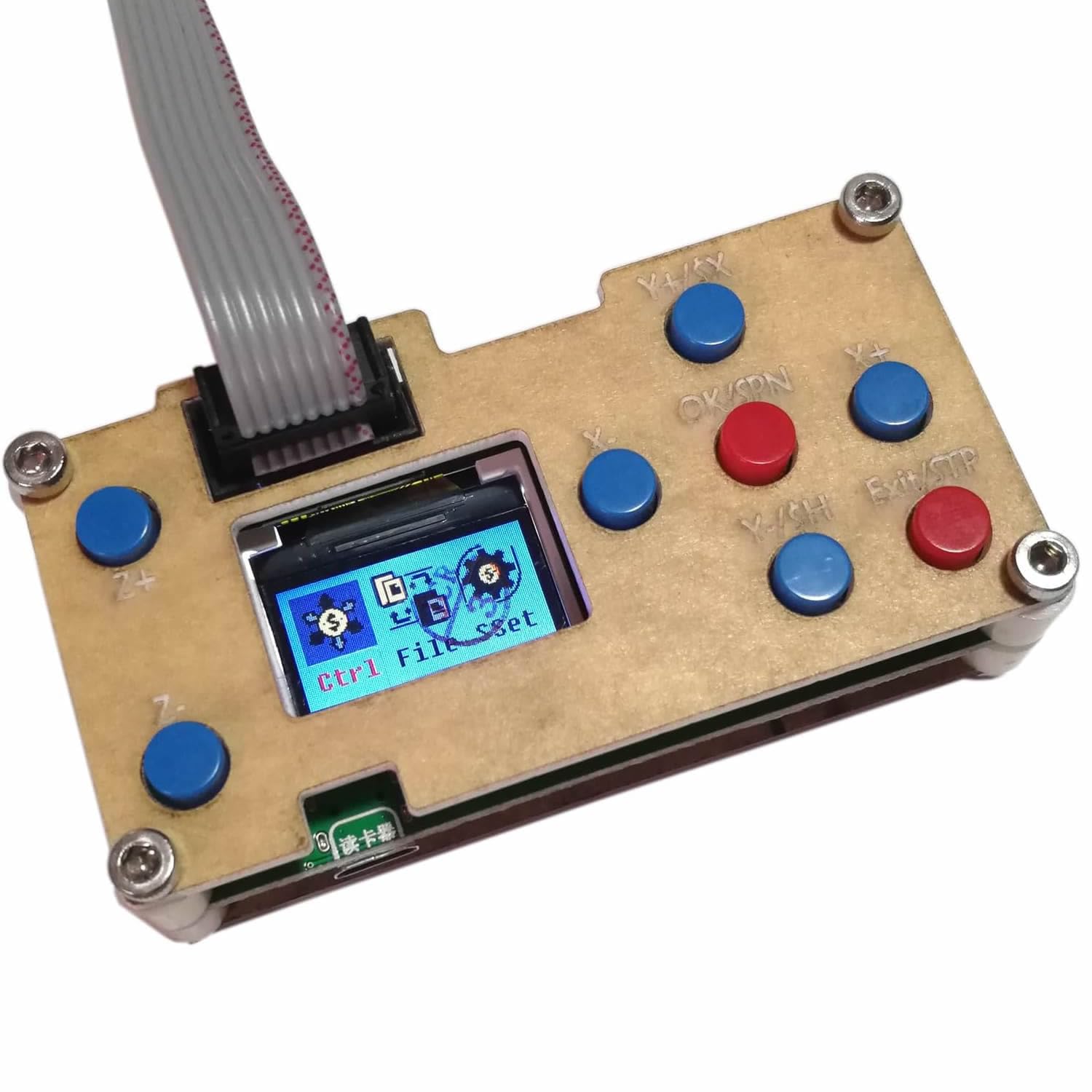 Amazon.com : IKRANBIRD Grbl Offline Control Board 3 Axis 1 Inch LCD for ...