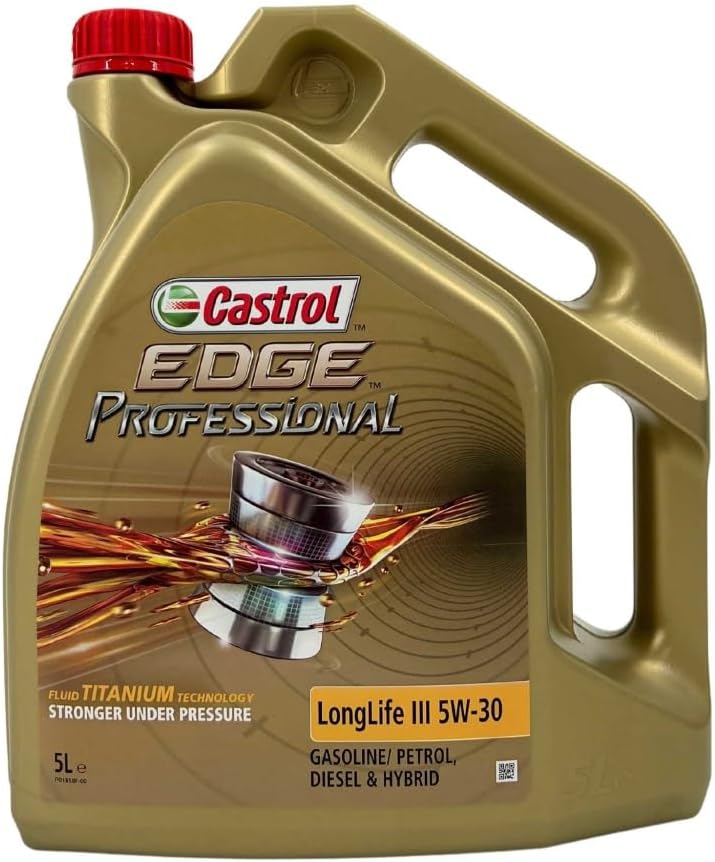 Castrol Engine Oil Edge Professional Longlife III 5 W-30 5 Litre (New ...