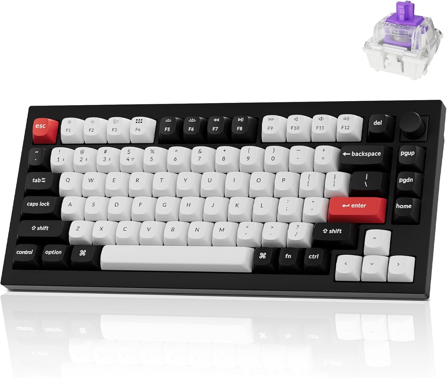 Buy KeychronQ1 HE Wireless Mechanical Keyboard, Hall Effect Magnetic ...