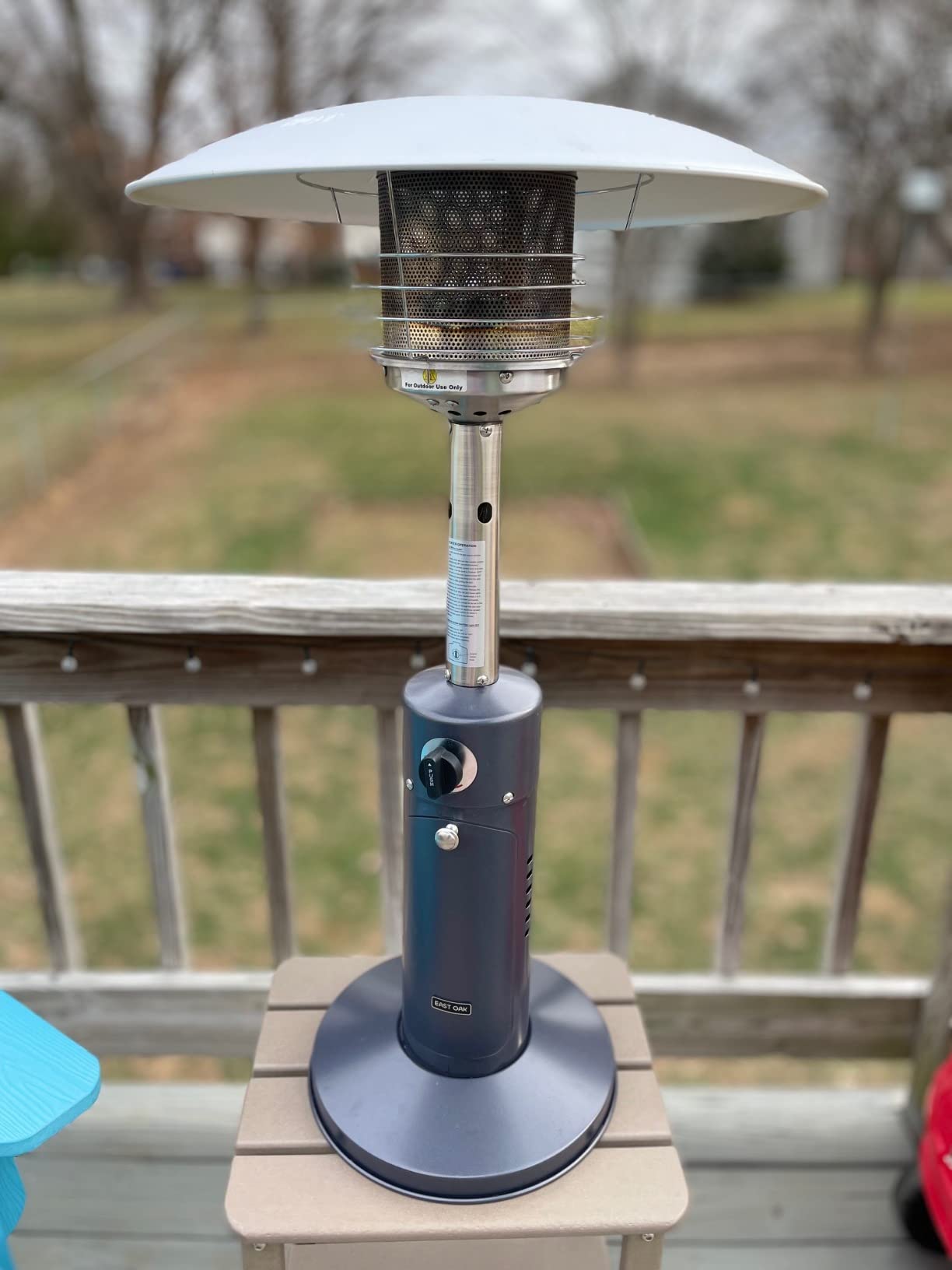 $22/mo - Finance EAST OAK Portable Outdoor Heater, Tabletop Patio ...