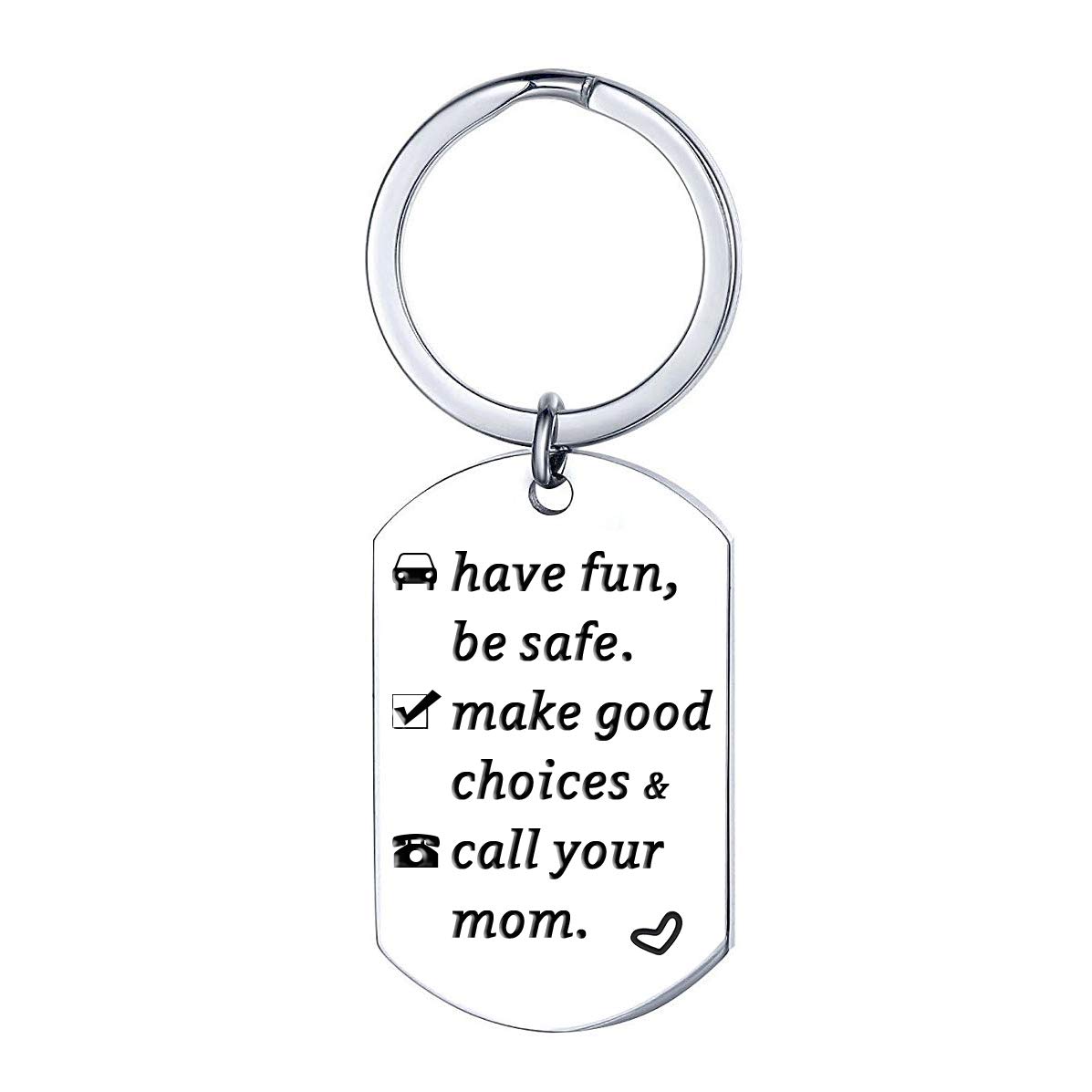 Call Your Mom Keychain For New Driver Gifts For Graduation 16 Year Old call-your-mom-keychain-for-new-driver-gifts-for-graduation-16-year-old