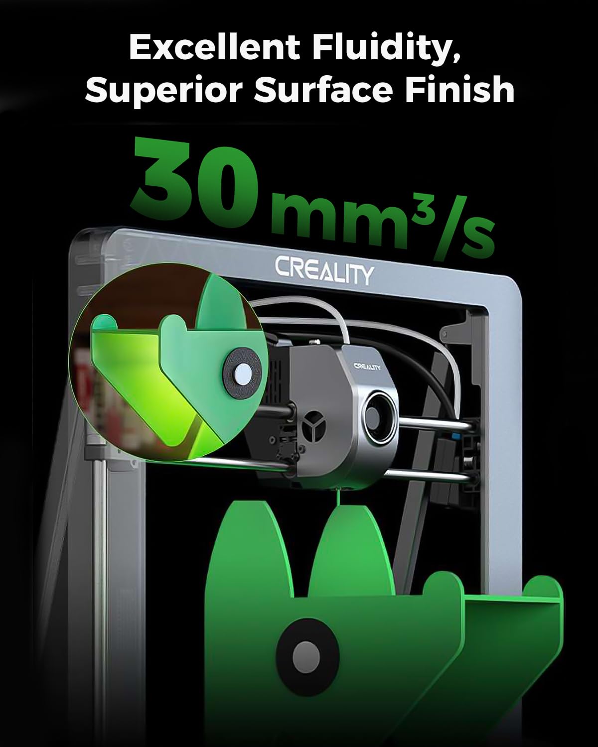Snapklik.com : Creality 3D Printer PLA Filament, 300mm/s High Speed ...