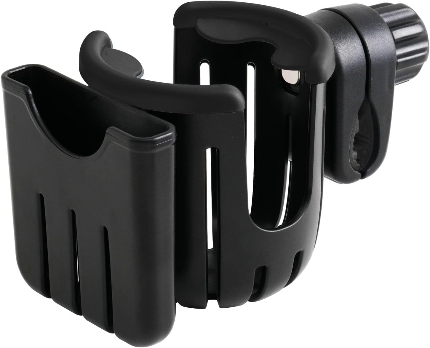 Amazon.com: Universal Stroller Cup Holder with Phone Holder, 360 ...