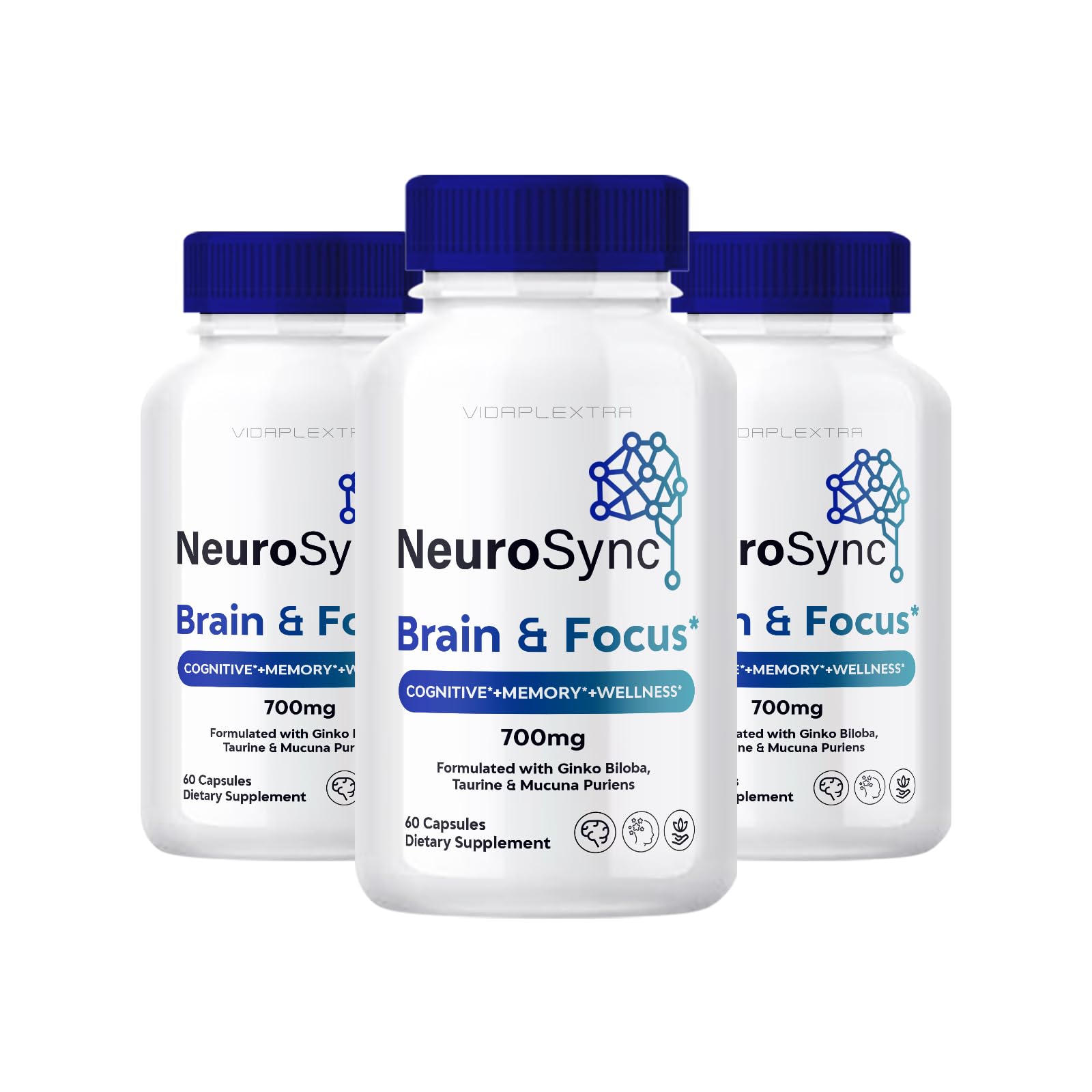 Amazon.com: Neuro Sync Capsules - Neuro Sync Cognitive Capsules (3 Pack, 180 Capsules) : Health ...