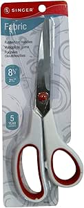 Amazon.com: Singer 8-1/2-Inch Fabric Scissors with Comfort Grip, 4-Pack