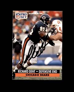 Richard Dent Signed HOF 1991 Pro Set Chicago Bears Autograph at Amazon ...